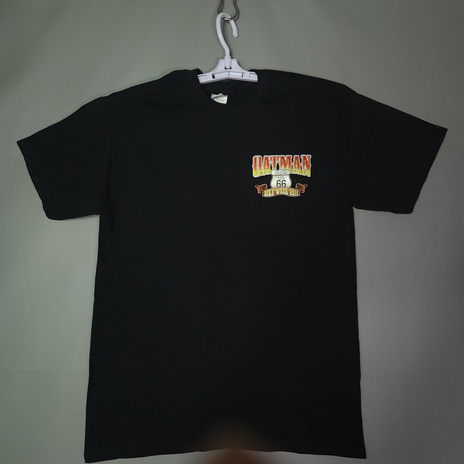 2011 Oatman Arizona Motorcycle Bike Week Shirt M Route 66 Western Horse ...