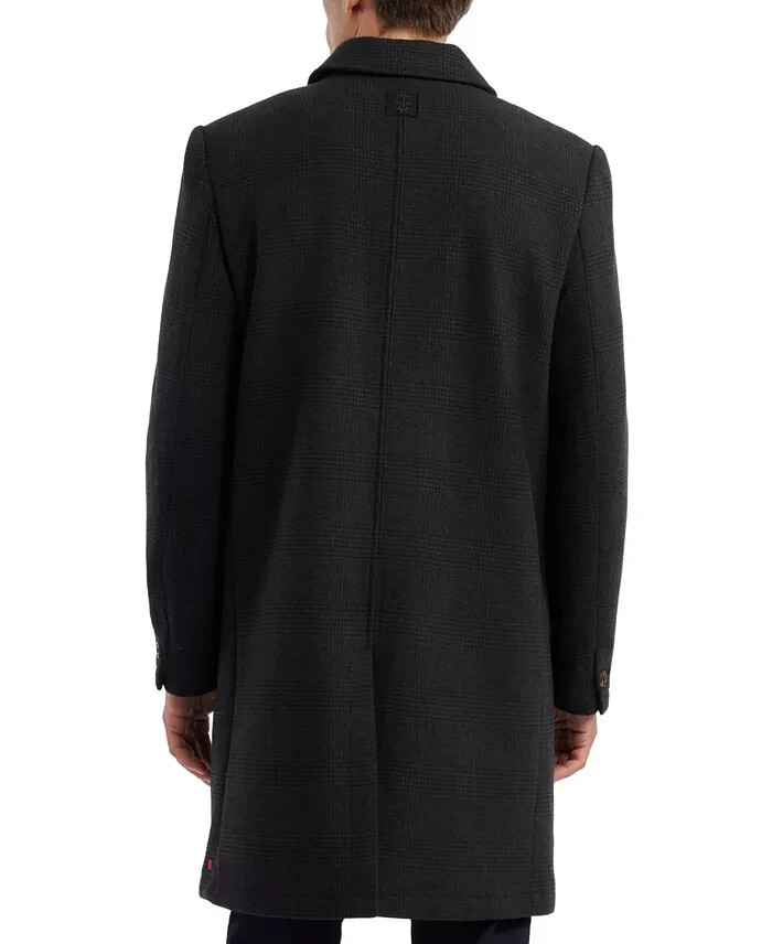 Hunter Mens Premium After Dark Plaid Water Repellent Cloak Coat Size XL ...