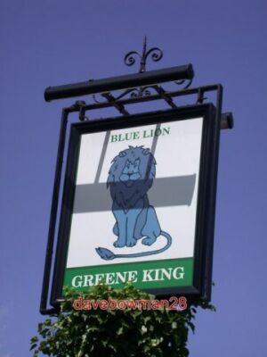 PHOTO HARDWICK THE BLUE LION - SIGN 2008 | eBay UK