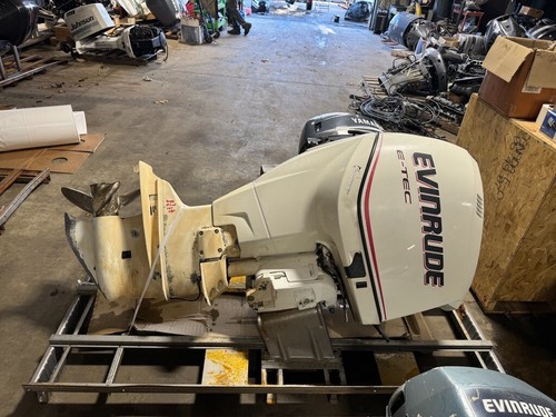 2005 Evinrude Etec 250 hp DFI Outboard Boat Motor Engine 30" E-Tec BRP ...