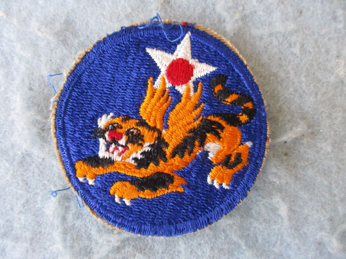 WWII 14th Army Air Forces Patch Flying Tigers China Burma India Pacific ...