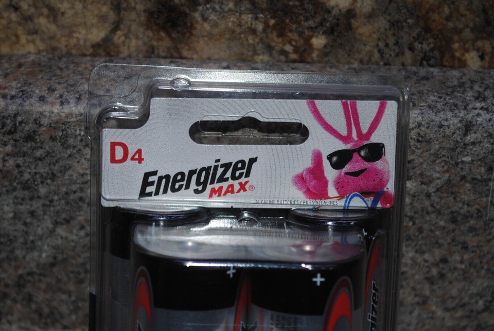 Energizer Max D4 Battery 4-Pack | eBay