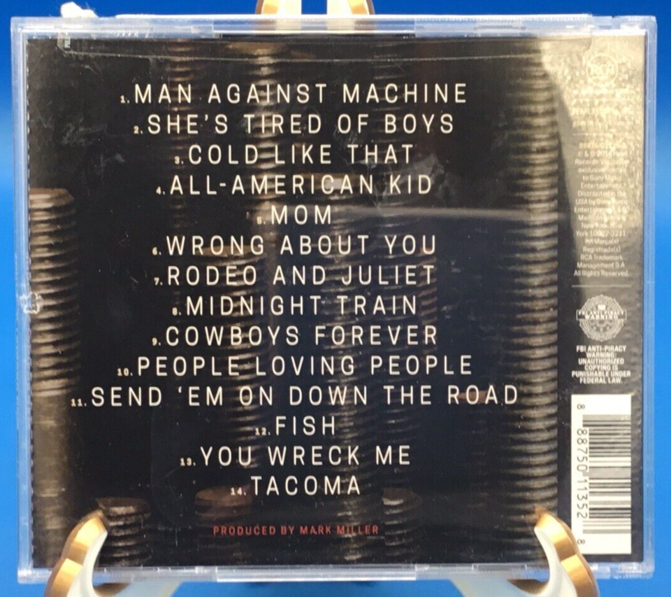 GARTH BROOKS Man Against Machine CD 2014 Country Asia NEW SEALED Fast ...