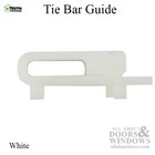 Amesbury Truth Tie Bar Guide For Casement Windows White Plastic Tie Bar ...