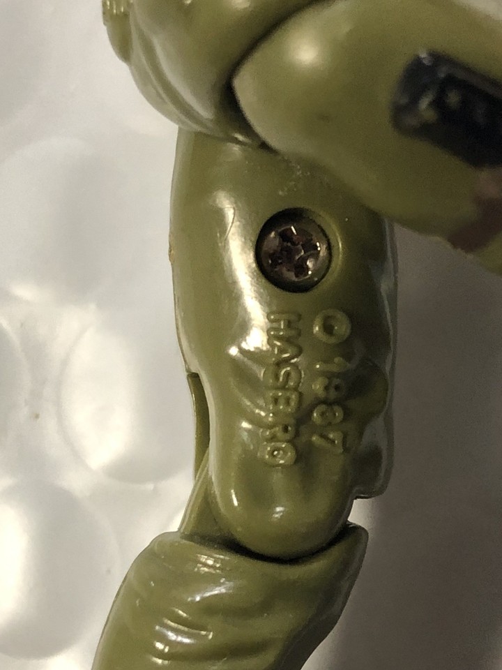 1987 GI Joe Chuckles 3.75" inch action figure Elbow Cracked | eBay