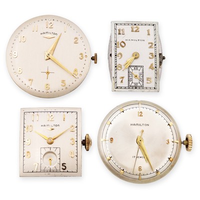 Lot of 4 Vintage Hamilton Watch Movements | eBay