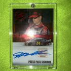 Press Pass Jeff Gordon Autographed # 1/10 Red Halo Blue Autograph Card ...