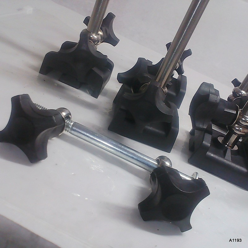 7 Pcs Guide Rail Side Clamps With Eyelet Mounting Bolts for Conveyor ...