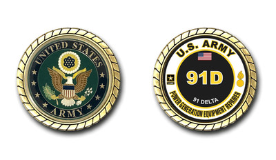 US Army 91D Power Generation Equipment Repairer MOS Challenge Coin | eBay