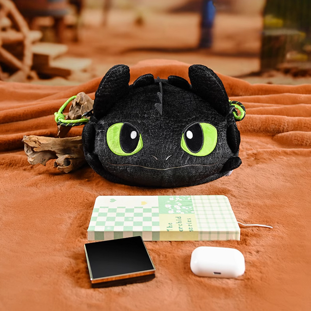 2025 Universal Studios Night Fury Toothless Cartoon Shoulder Bag | eBay