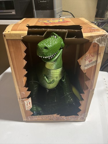 Toy Story DISNEY STORE Rex Interactive Talking Dinosaur NIP See Photos ...