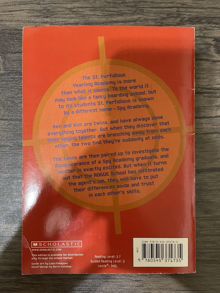 Mission Twinpossible (Spy Academy) By Hugh Ryan - Softcover | eBay