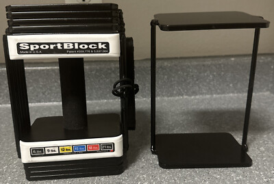 Sport Block Dumbell Weight 21 LB Only One with 5 Attachments Read ...