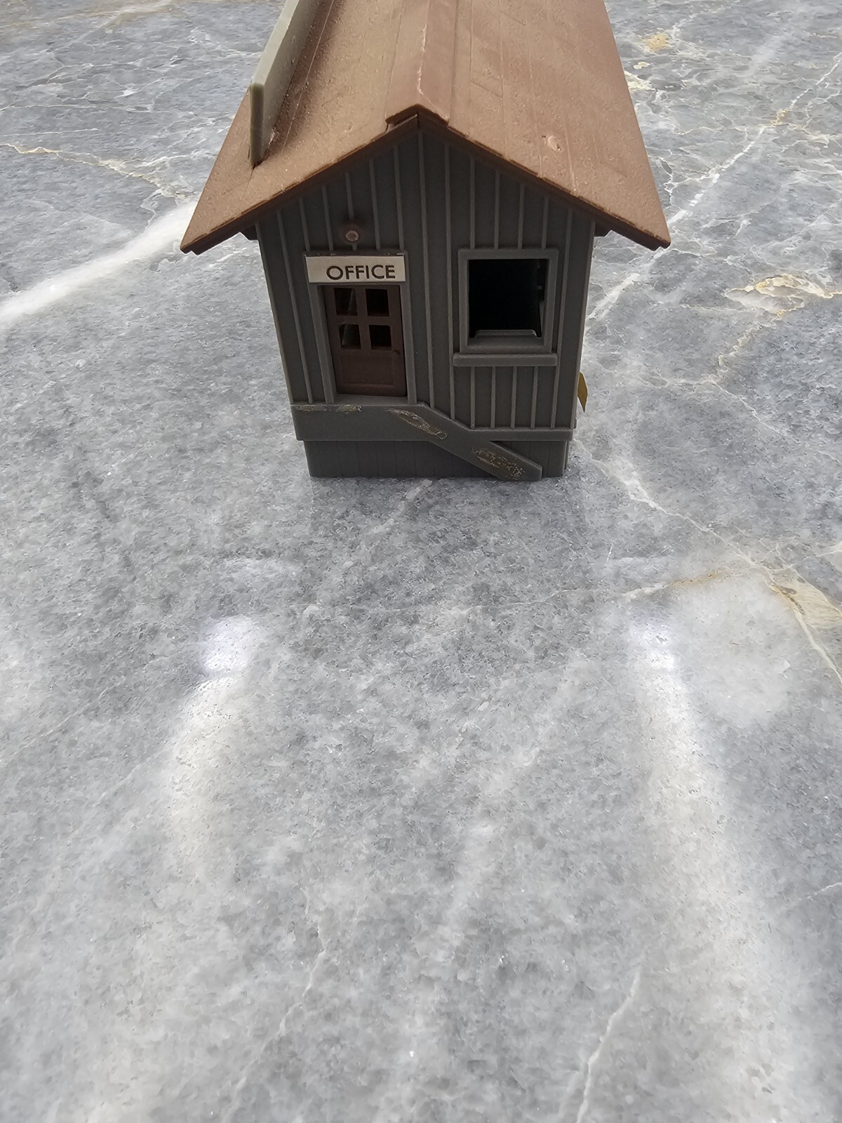 Vintage Built HO Scale Freight Depot Station Building For Train Layout ...