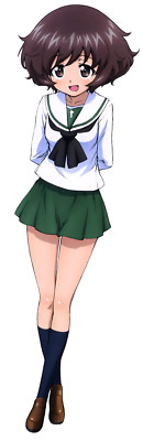 Yukari Akiyama Girls Und Panzer GuP Weatherproof Anime Sticker 6" Car ...