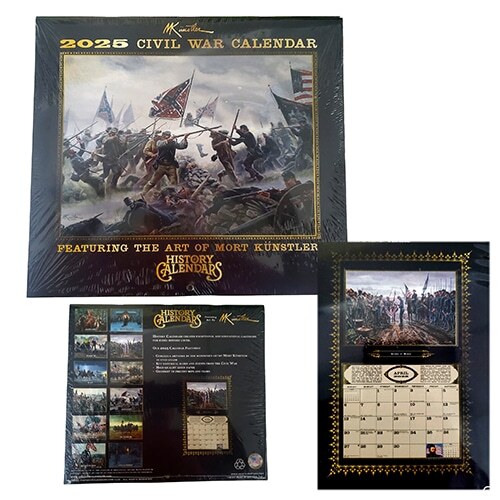 Mort Künstler 2025 Civil War Wall Calendar | eBay