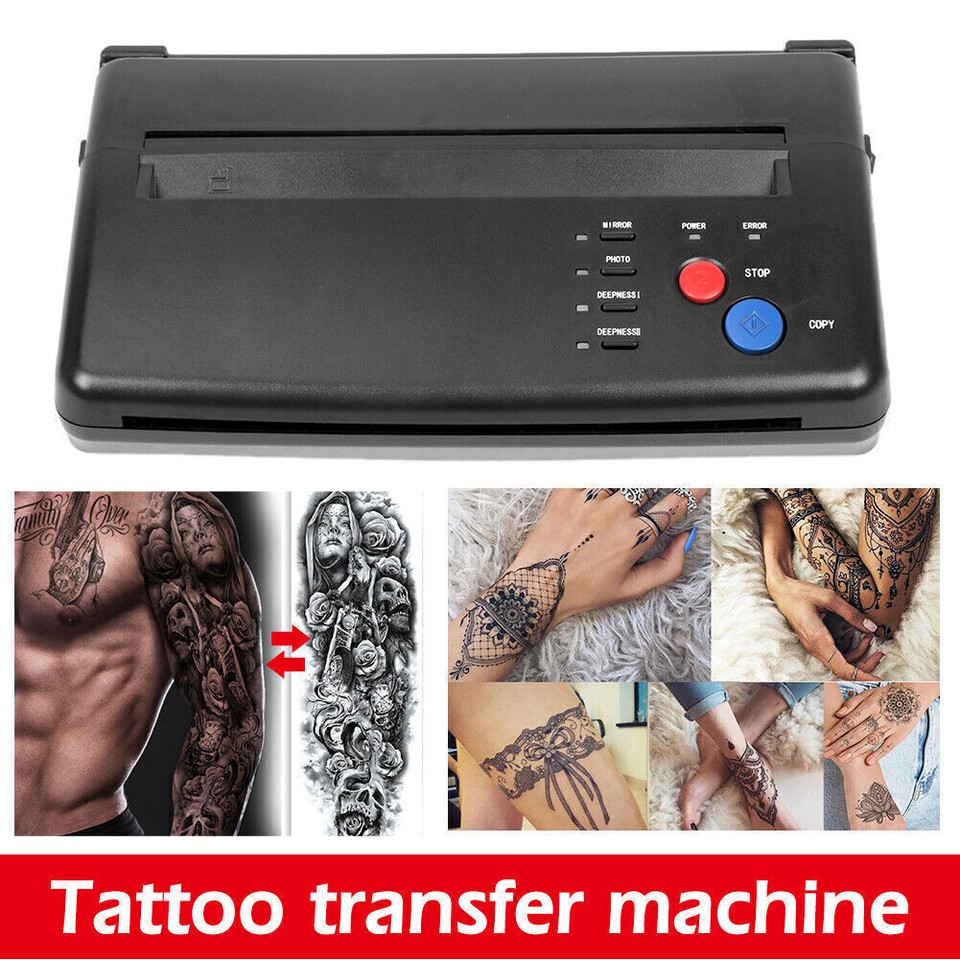 Tattoo Thermal Stencil Maker Tattoo Transfer Copier Printer Machine A4 ...