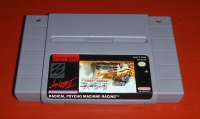 Radical Psycho Machine Racing (Super Nintendo Entertainment System ...