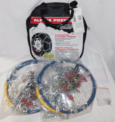 Alpine Premier Diamond Pattern Tire Snow Chains, Stock # 1555, Never ...
