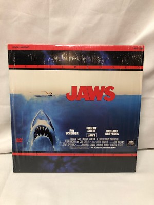 Rare JAWS Letterboxed Edition Classic Thriller Laser Video Disc ...
