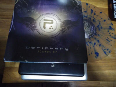 Periphery (3) - Icarus EP Vinyl, 12", 33 ⅓ RPM, EP, Tan with Cobalt ...