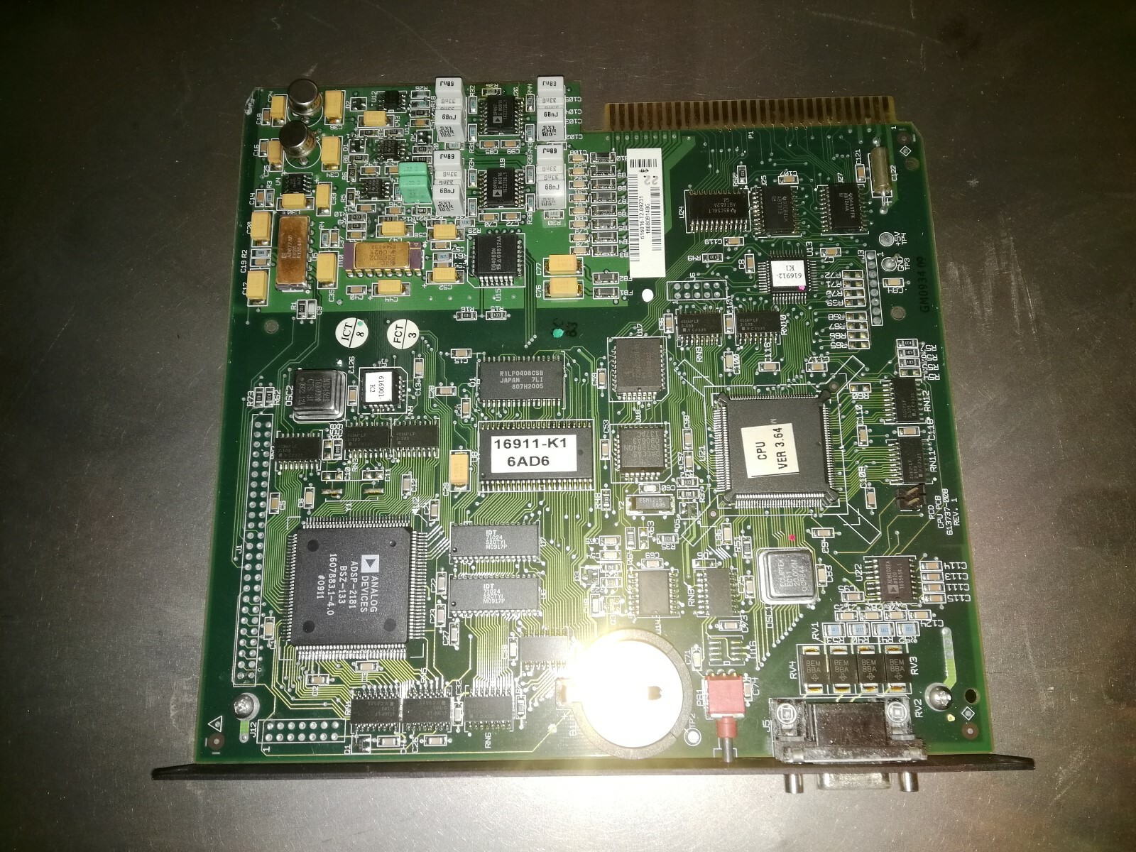 ABB 616016-T2-09231 CPU Type 2 module for ABB PCD 2000 Recloser Power ...