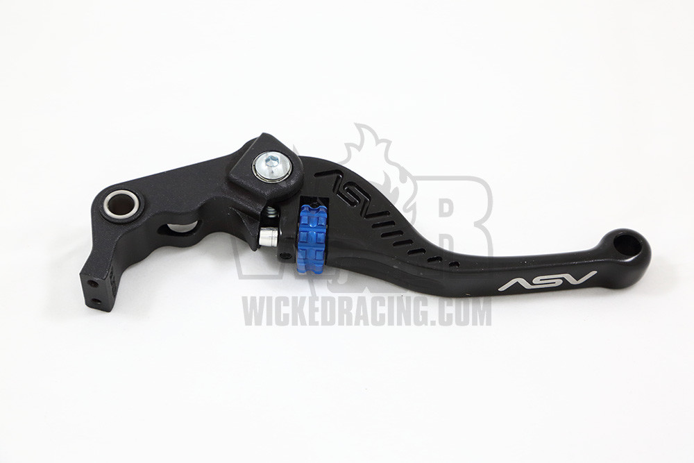 Kawasaki ZX6R 636 2005 - 2018 ASV F3 Lever Set Clutch & Brake Black ...