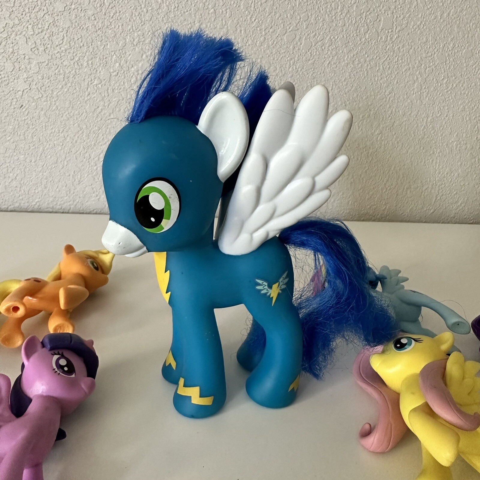 My Little Pony Soarin Wonderbolt Figurine Blue Horse Toy Mixed Lot | eBay