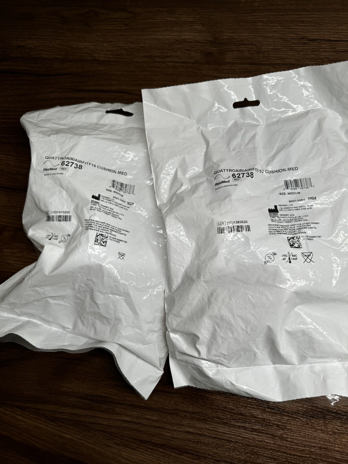 ResMed AirFit F10 Sleep Mask - Clear (62738) for sale online | eBay