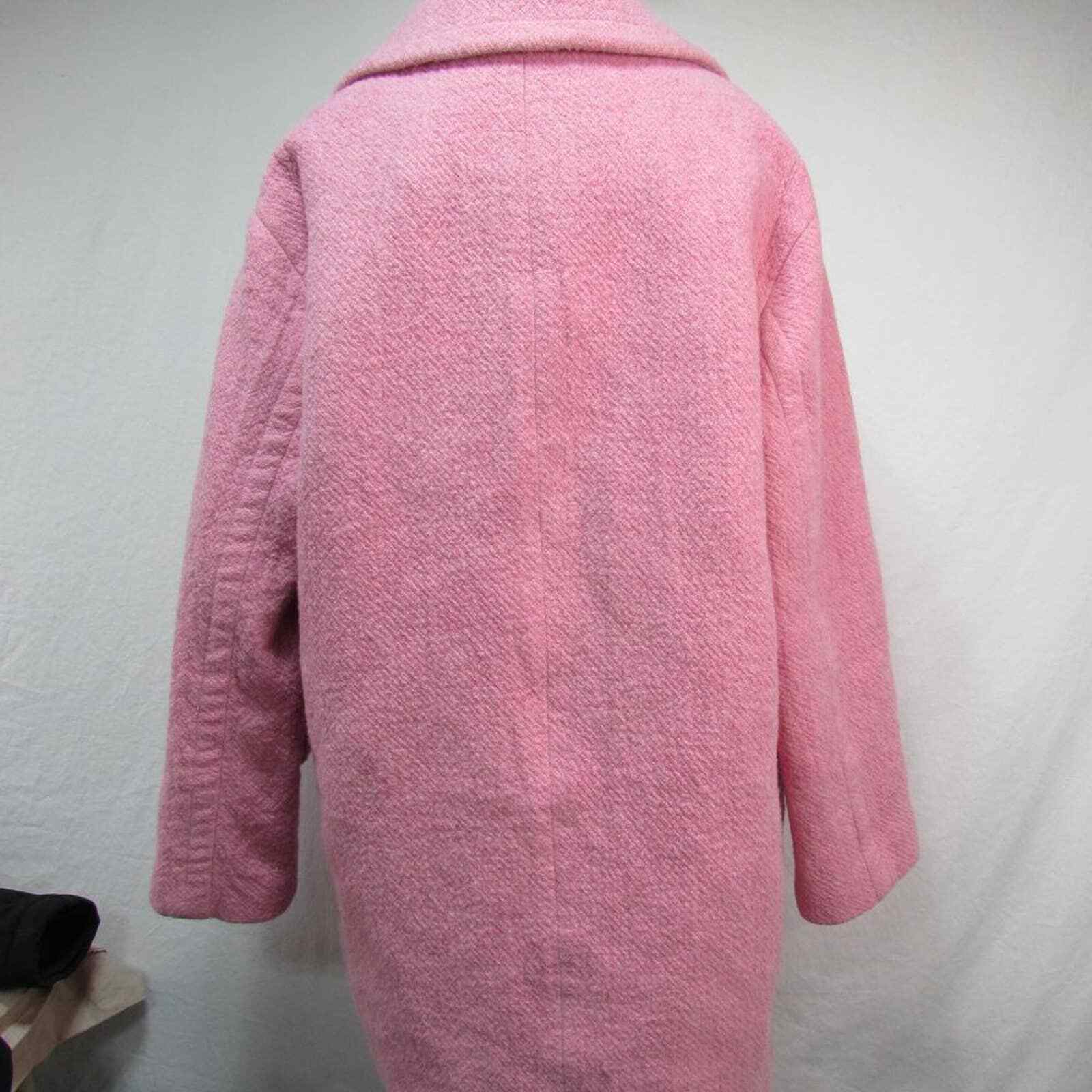 ASO Enid Sinclair Finale Coat Zara Pink Oversized Pea… - Gem