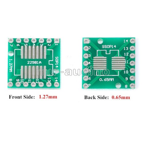 5pcs SOP14 SSOP14 TSSOP14 DIP 0.65/1.27/2.54mm Adapter PCB Board ...