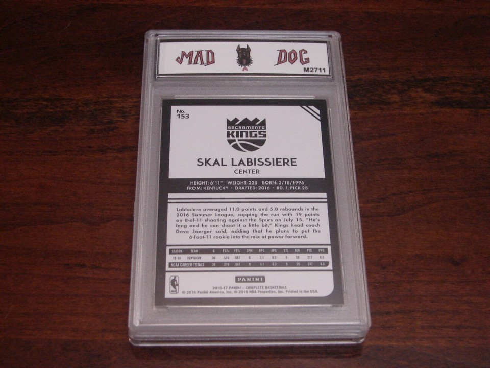 SKAL LABISSIERE Rookie****2016 Panini COMPLETE-Silver--MINT 9***KINGS ...