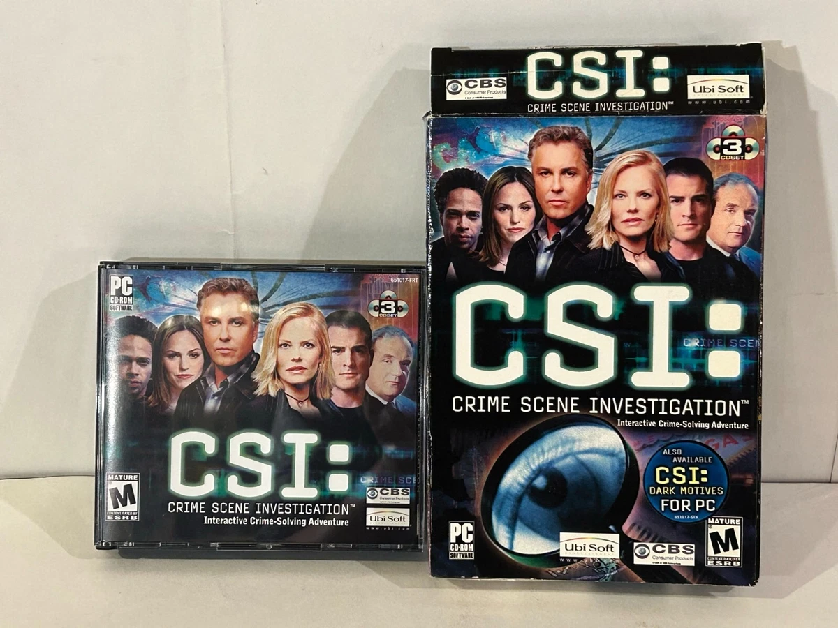 Csi Crime Scene Investigation Game
