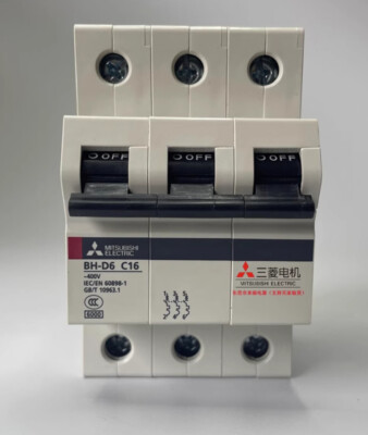 Mitsubishi Miniature Circuit Breaker BH-D6 3P C16 | eBay