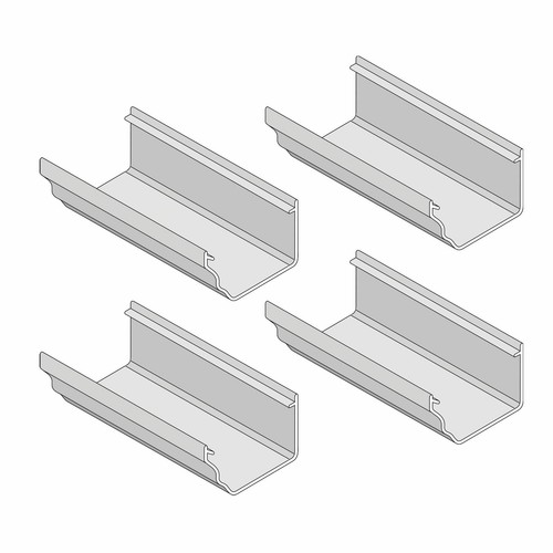 Marley Classic Ogee Profile Gutter Ultraframe Conservatory House ...
