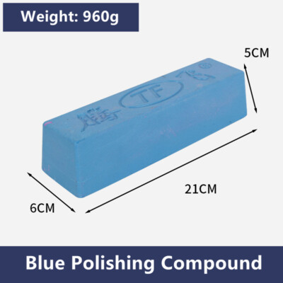 960g Blue Stainless Steel Polishing Compound Polishing Wax Jewelry ...