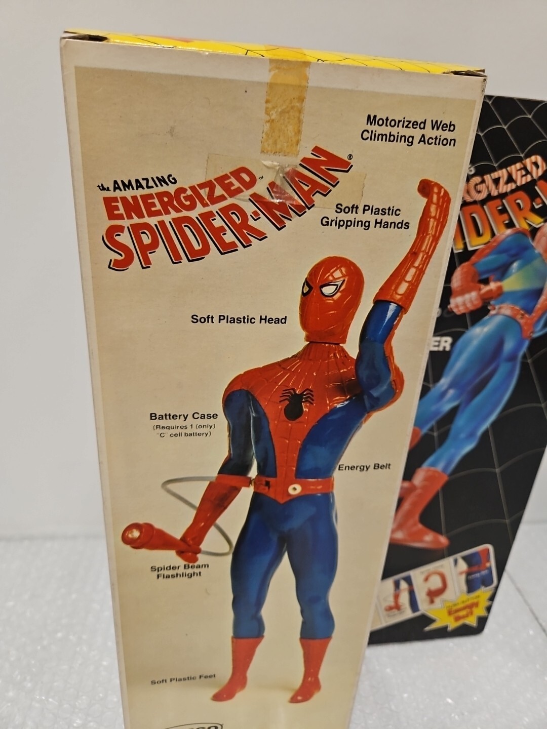 1978 Remco Energized Amazing Spider-Man - Case Fresh- Old Store Stock ...