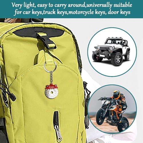 Car Parts Model Key Chains, Car Lovers Key Chain Set, Metal Car Parts ...