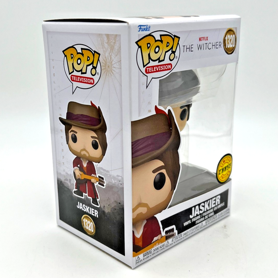 Funko POP! Television Netflix The Witcher JASKIER #1320 CHASE with Box Protector | eBay