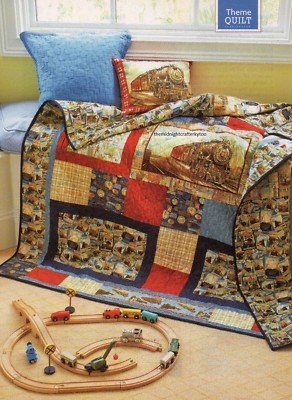 All Aboard Quilt Pattern Pieced LH | eBay