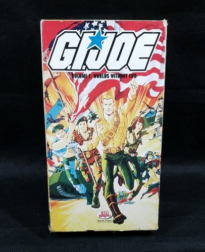GI JOE Worlds Without End Volume 1 VHS Tape 1999 Arah Rhino Cobra ...