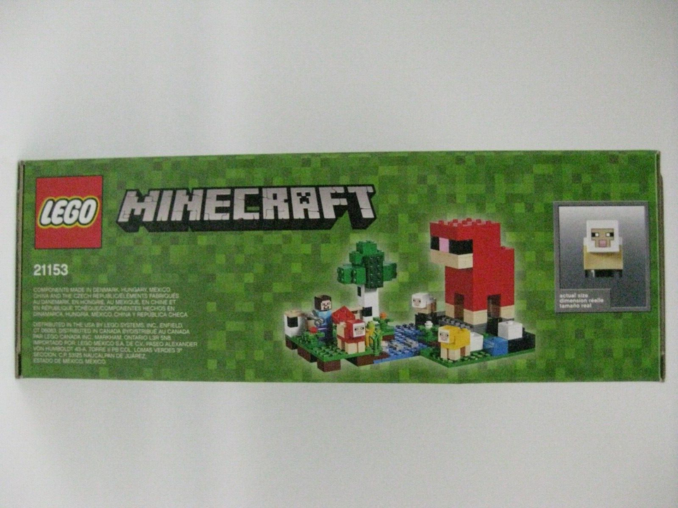 LEGO Minecraft: The Wool Farm (21153)..new..factory sealed 673419304474 ...
