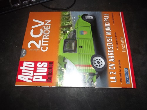 0104 Auto Plus Collection n°46 2CV Citroën - La 2 CV arroseuse ...