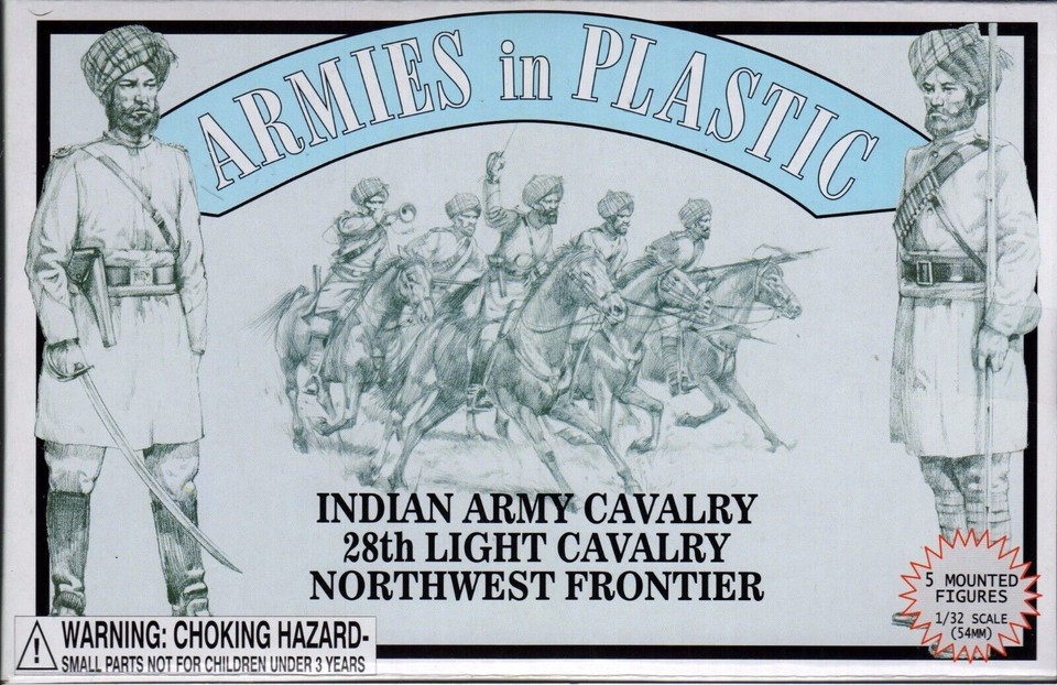 ARMIES IN PLASTIC 5474 NORTHWEST FRONTIER INDIAN ARMY 28TH LIGHT ...