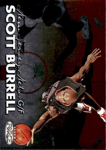 1999-00 Fleer Force Scott Burrell 28 New Jersey Nets | eBay