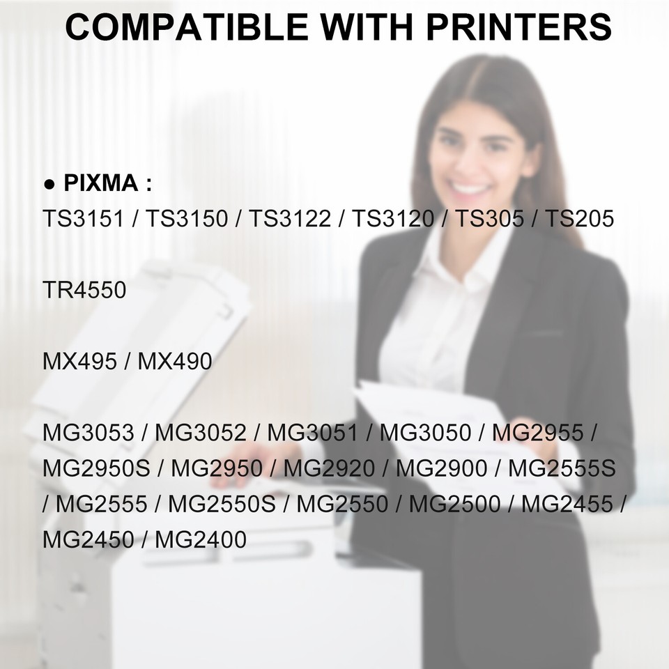 Ink Cartridge for Canon PG-545 CL-546XL Pixma MG2450 MG2550 TS3150 ...