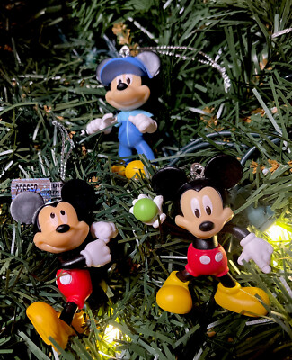 3ct Disney Mickey Mouse (Classic, Sports, Mechanic) 2025 Christmas ...