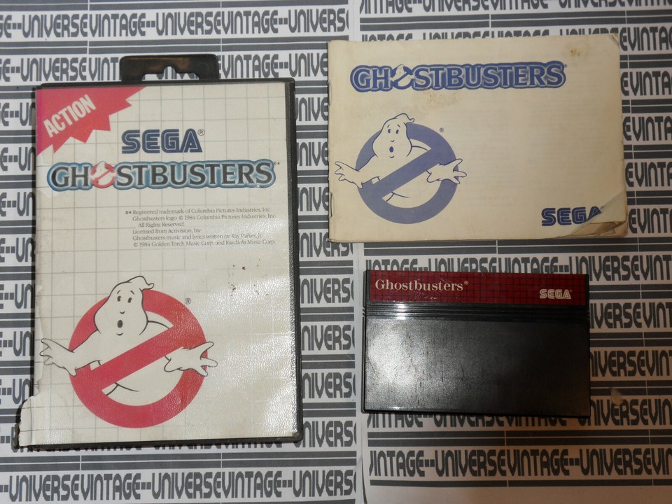 Sega Master System Game - Ghostbusters - | eBay