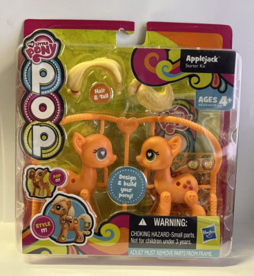 My Little Pony POP Design & Build Your Pony Starter Kit, Applejack | eBay