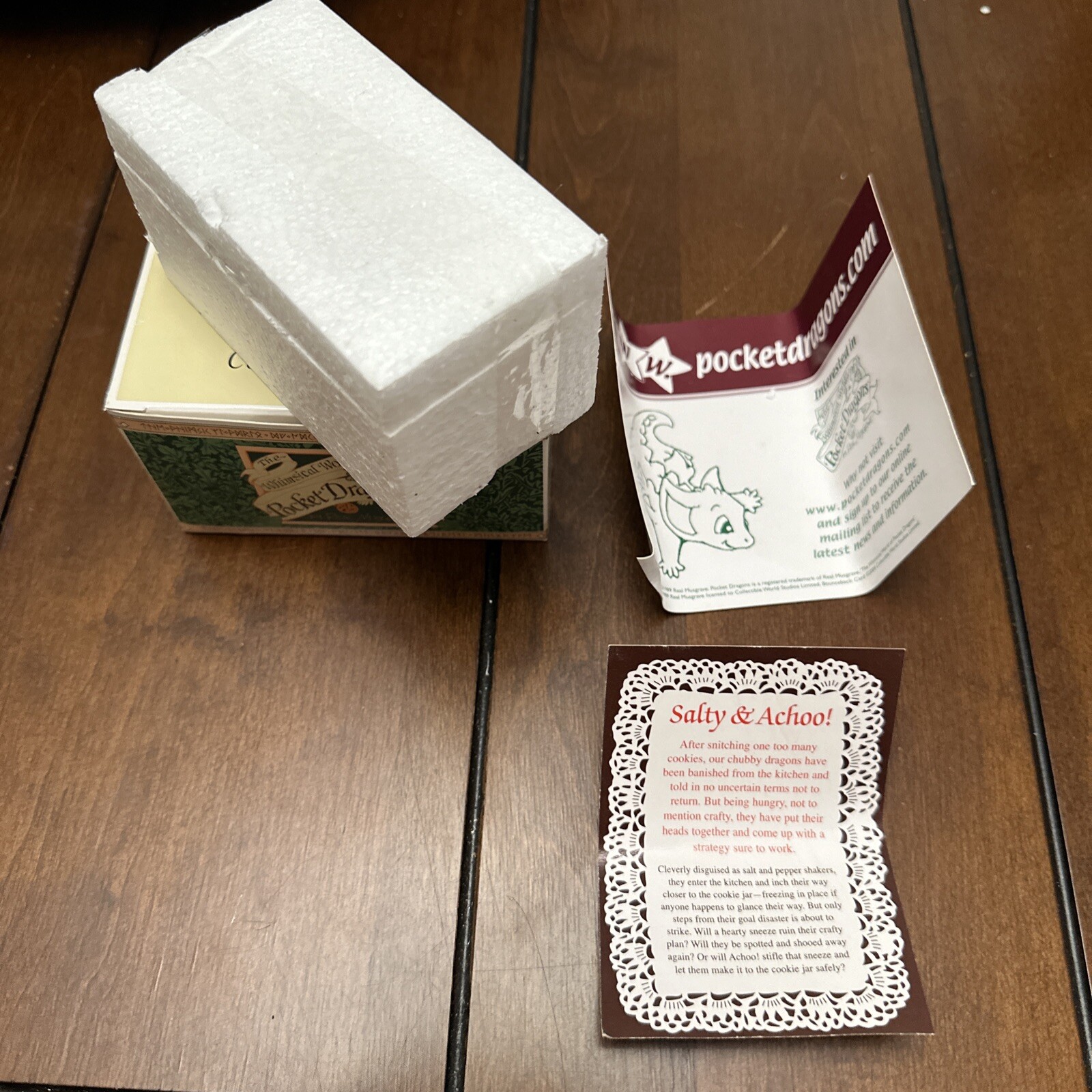 the whimsical world of pocket dragons "Achoo" (20174) Factory Sealed | eBay